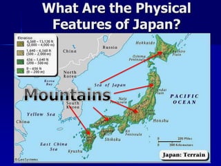 Lesson 2 Japan Physical Features And Climate | PPTX