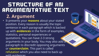 LESSON 2 key-structual-elements-and-language-features-of-argumentative ...