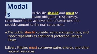 LESSON 2 key-structual-elements-and-language-features-of-argumentative-text | PPTX