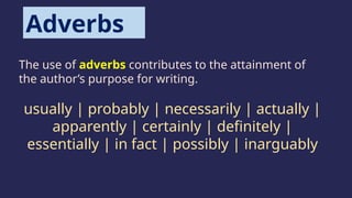 LESSON 2 key-structual-elements-and-language-features-of-argumentative-text | PPTX