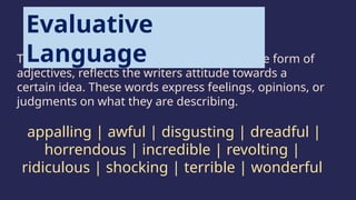 LESSON 2 key-structual-elements-and-language-features-of-argumentative-text | PPTX