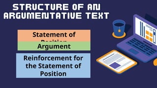 LESSON 2 key-structual-elements-and-language-features-of-argumentative-text | PPTX