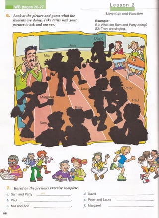 Lesson2languageandfunctionwhatareyoudoingnow | PDF