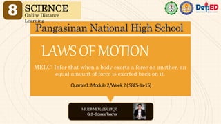 Lesson 2 Laws of Motion.pptx