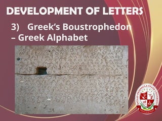 Lesson 2_Importance of Lettering and History | PPTX