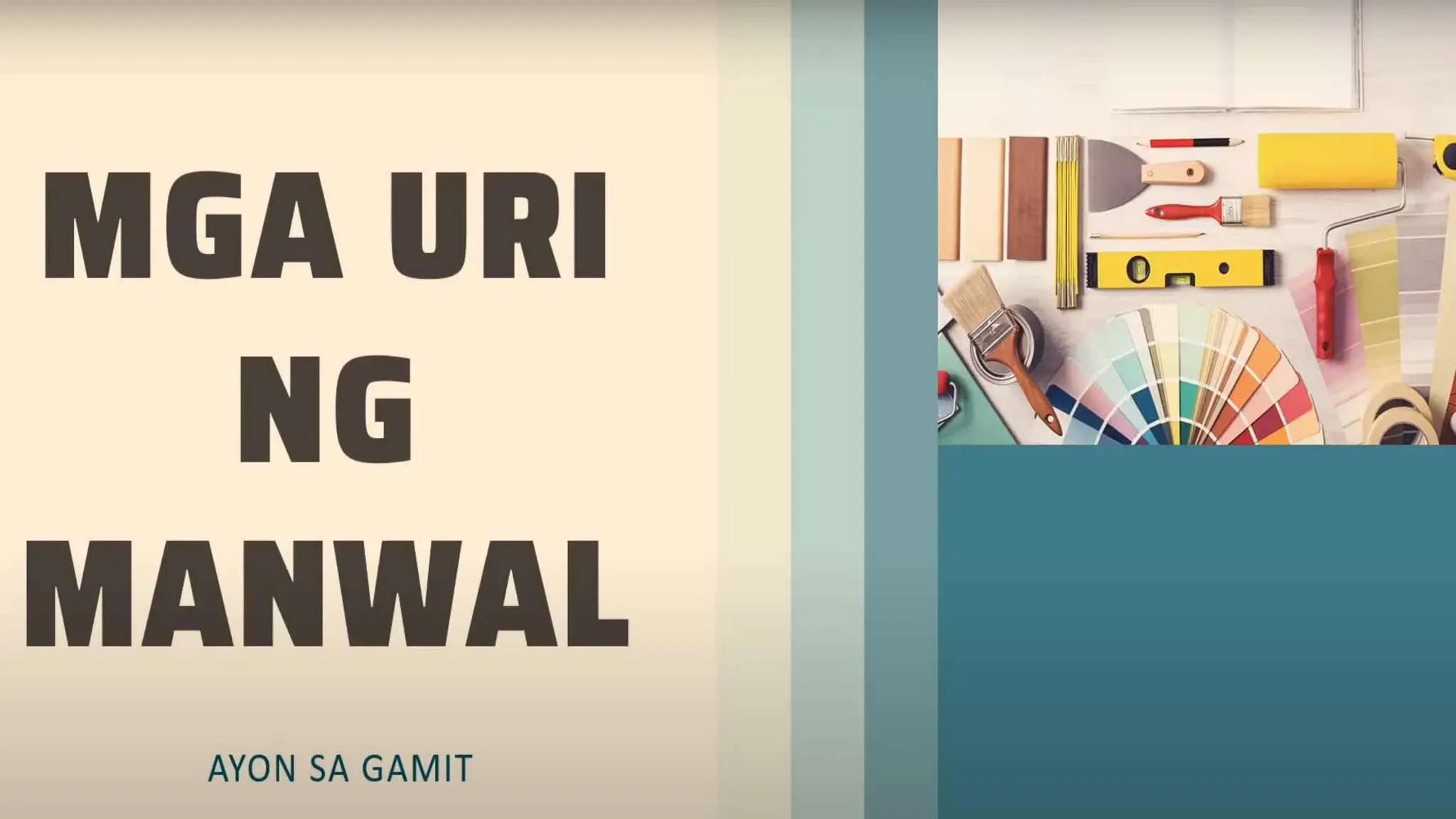Lesson 2 Paggawa ng Manwal. Filipino sa Piling Larangpptx | PPTX
