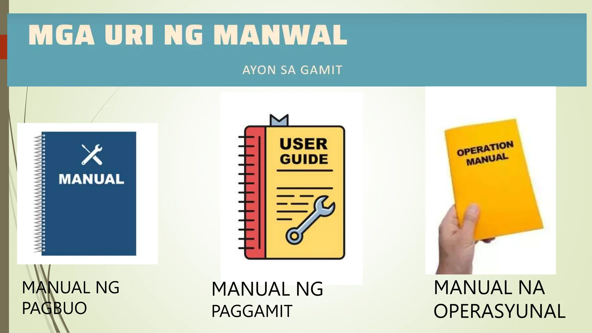 Lesson 2 Paggawa ng Manwal. Filipino sa Piling Larangpptx | PPTX