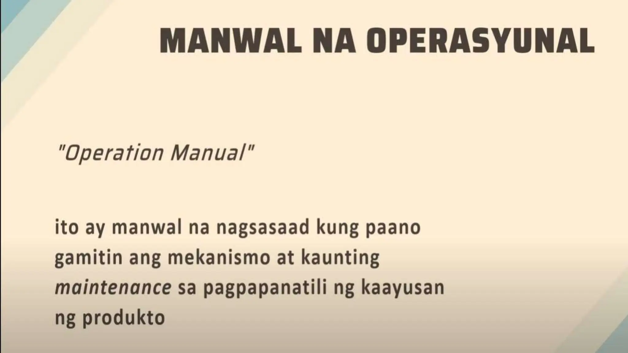 Lesson 2 Paggawa ng Manwal. Filipino sa Piling Larangpptx | PPTX