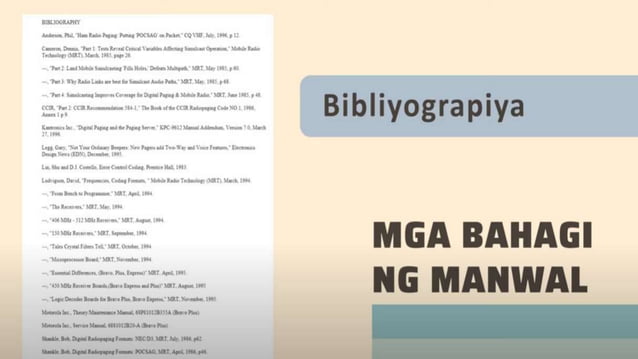 Lesson 2 Paggawa ng Manwal. Filipino sa Piling Larangpptx | PPTX