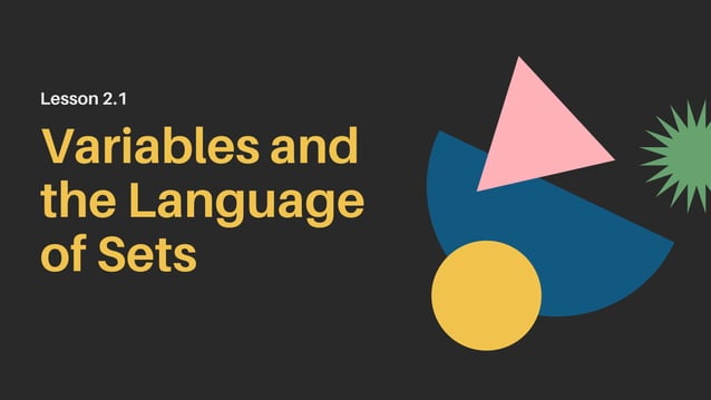 Lesson2_MathematicalLanguageAndSymbols _Lesson 2.1 ...