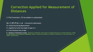 Lesson 2 Measurement of Distances (Elementary Surveying) | PPTX