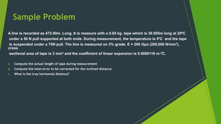 Lesson 2 Measurement of Distances (Elementary Surveying) | PPTX