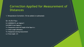 Lesson 2 Measurement of Distances (Elementary Surveying) | PPTX