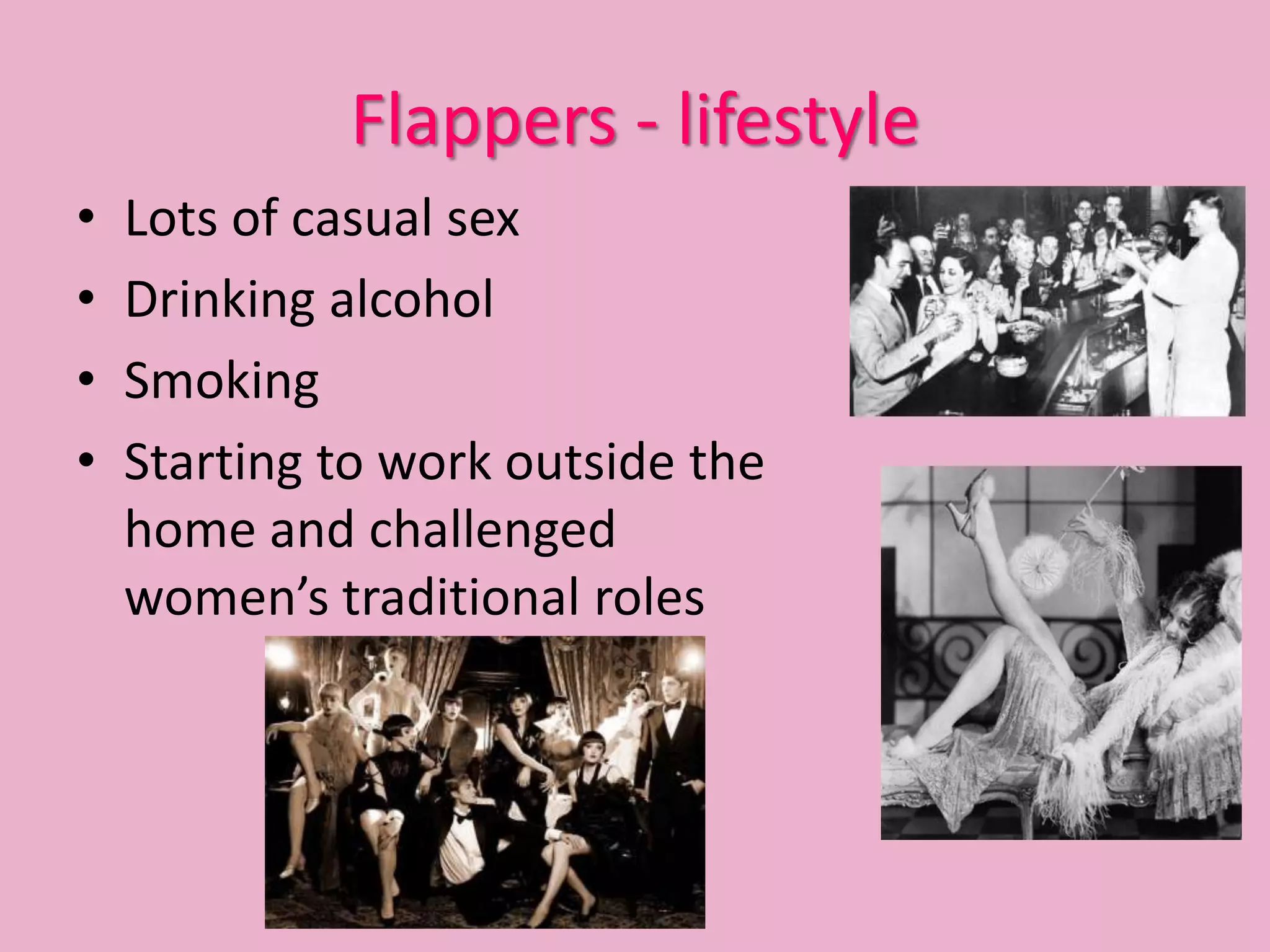 Flappers - 1920s | PPTX