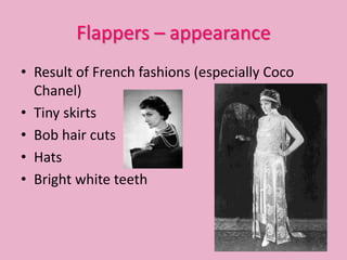 Flappers - 1920s | PPTX
