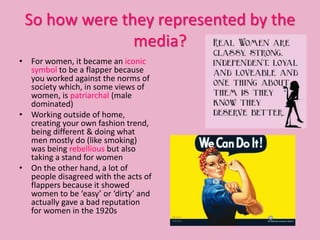 Flappers - 1920s | PPTX