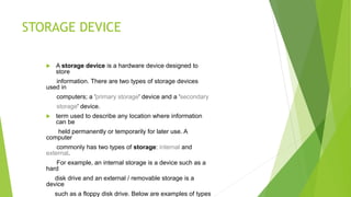 Lesson 2 memory and storage | PPT