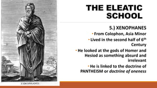 The Pre-Socratic Philosophers | PPTX