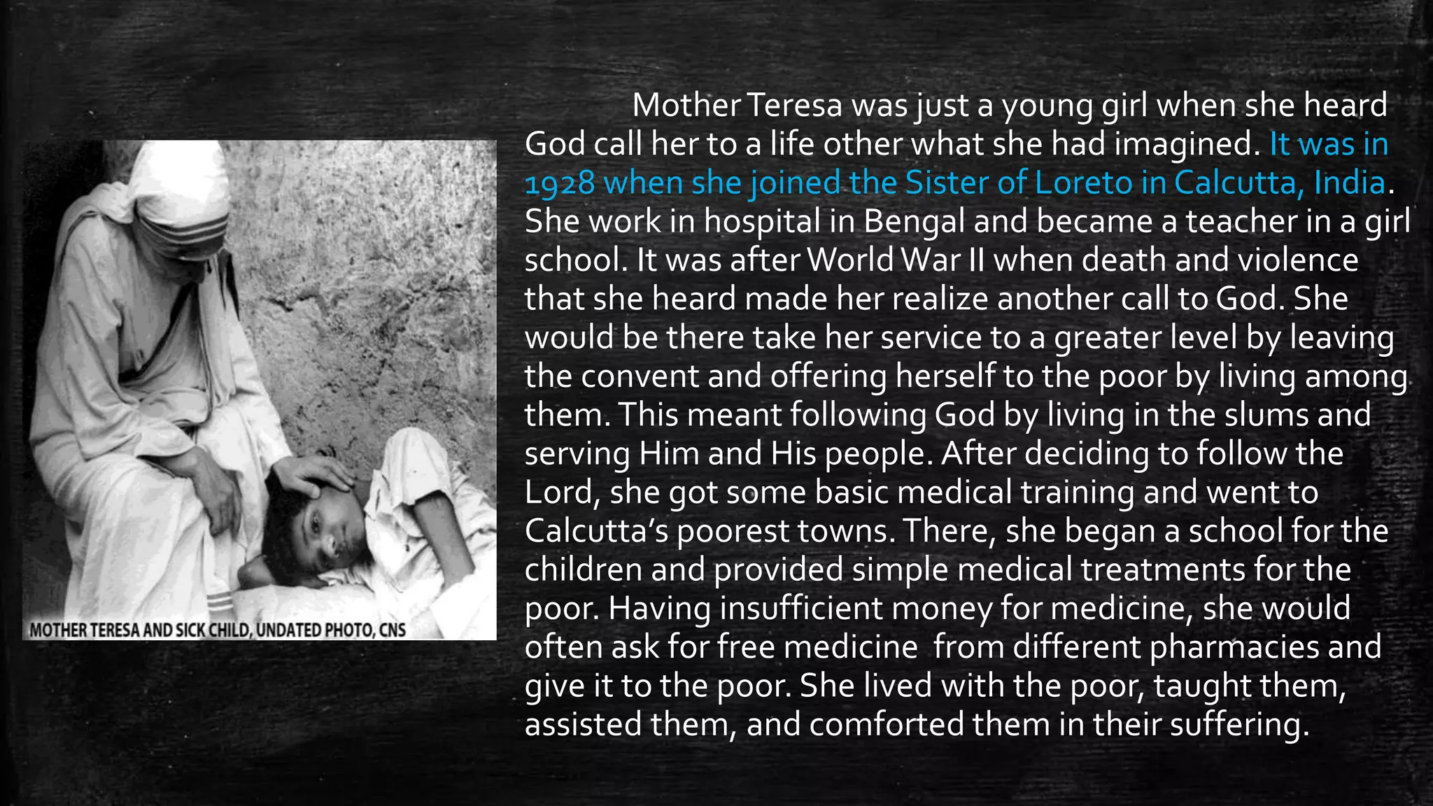Lesson 2 mother teresa | PPTX