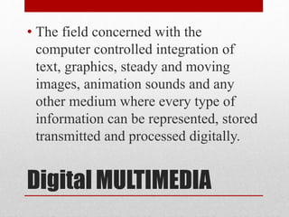 Multimedia | PPTX