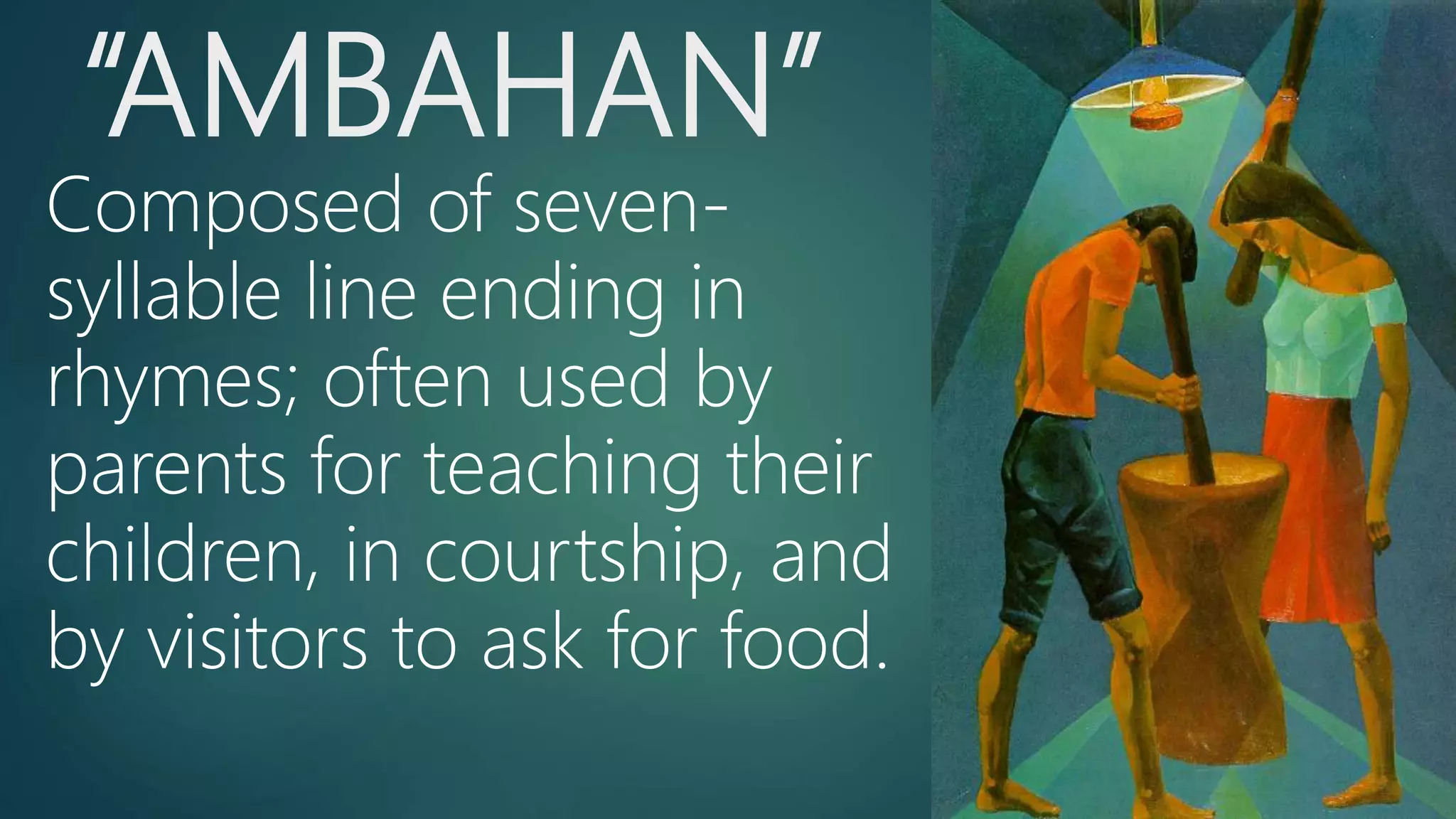 MUSIC EDUCATION 7 2ND QUARTER Lesson 2 music of mangyan of mindoro | PPTX