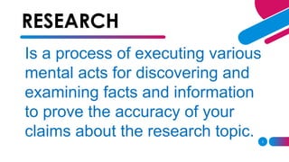 LESSON 2 NATURE OF RESEARCH.ppt for Grade 11 Students | PPTX