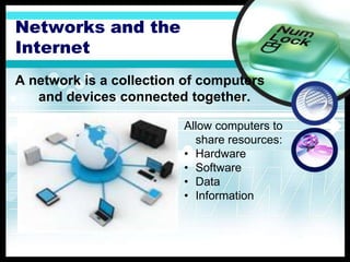 Lesson 2 network and the internet | PPTX