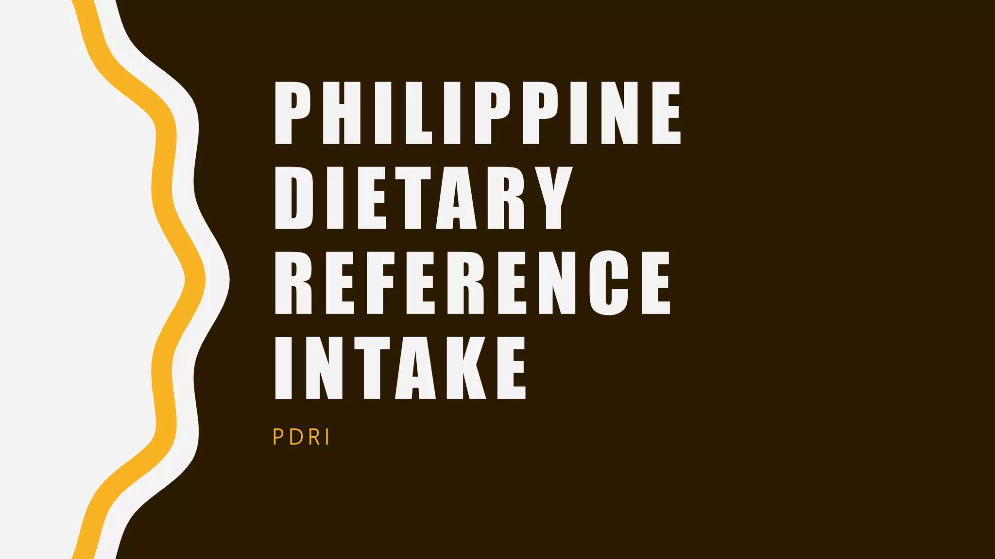 Philippines' Nutrition tools and food labels | PPTX