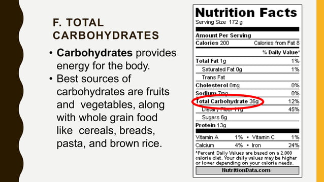 Philippines' Nutrition tools and food labels | PPTX