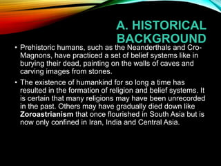 Lesson 2 origin of world religions | PPTX
