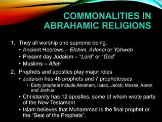 Lesson 2 origin of world religions | PPTX