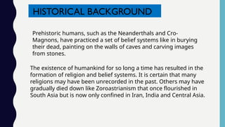 Origin of World Religions: Belief Systems | PPTX