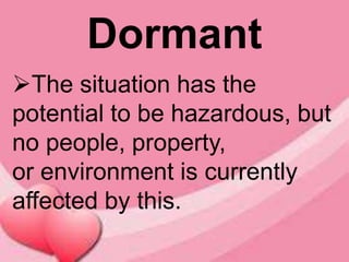 OSH/TYPES OF HAZARDS | PPTX