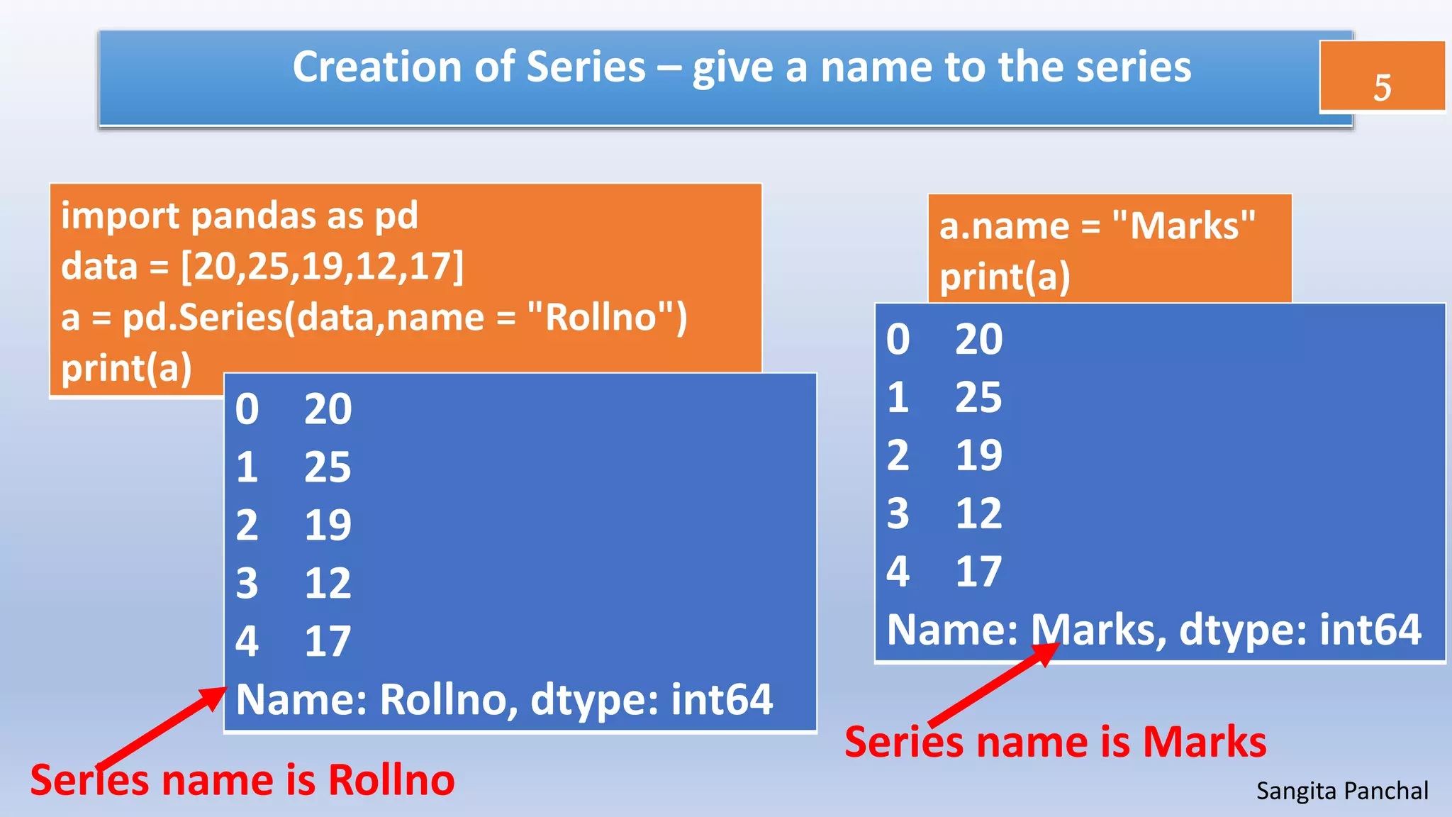 Pandas Series | PPTX