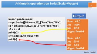 Pandas Series | PPTX