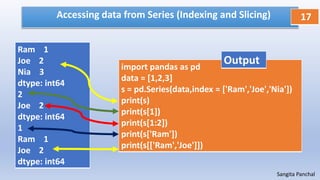 Pandas Series | PPTX