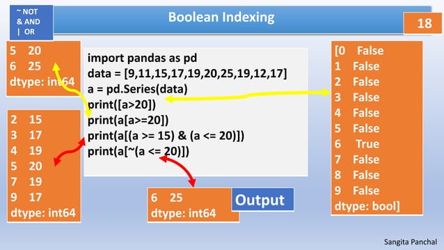 Pandas Series | PPTX