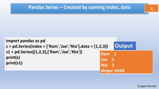 Pandas Series | PPTX