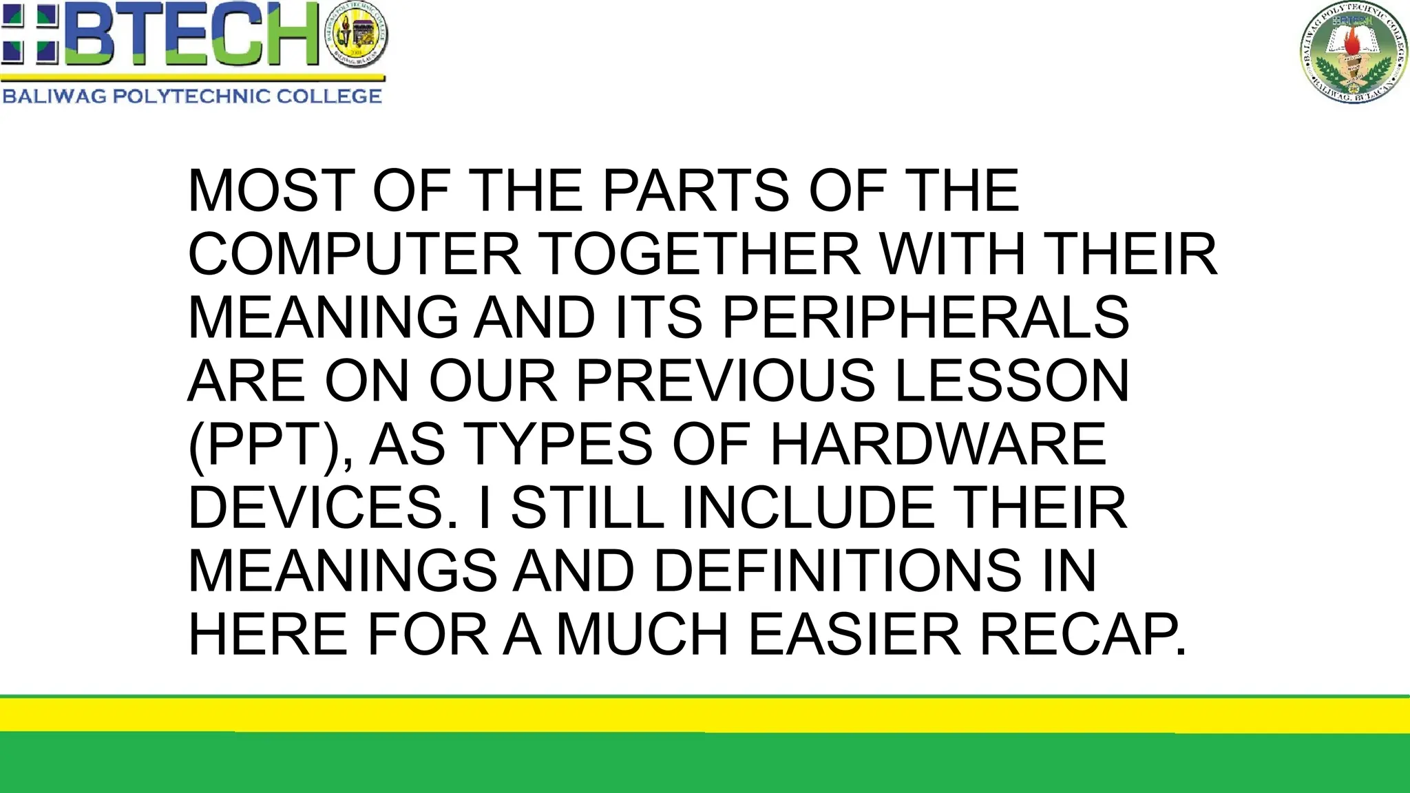 LESSON 2 Parts of a Computer and Peripherals.pptx