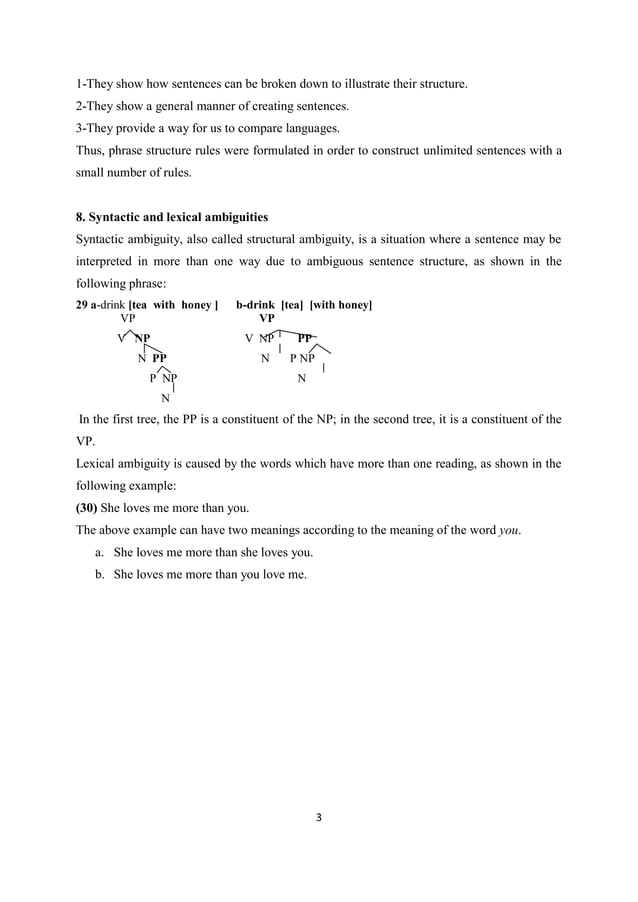 Lesson 2 Phrase structure trees and rules 2021.pdf | Programming Languages | Computing