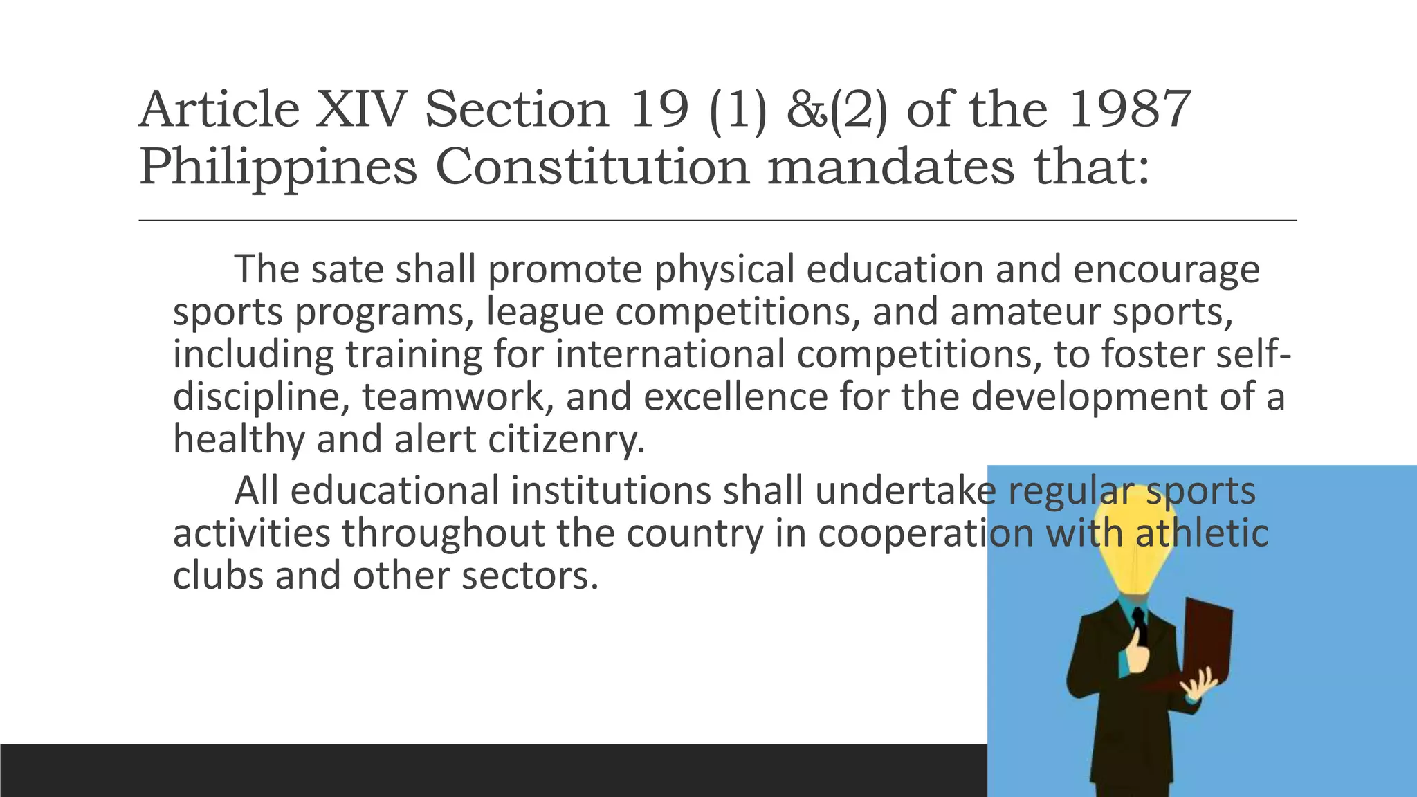 LESSON 2 Physical Education; Definition, Goals, Objectives and ...