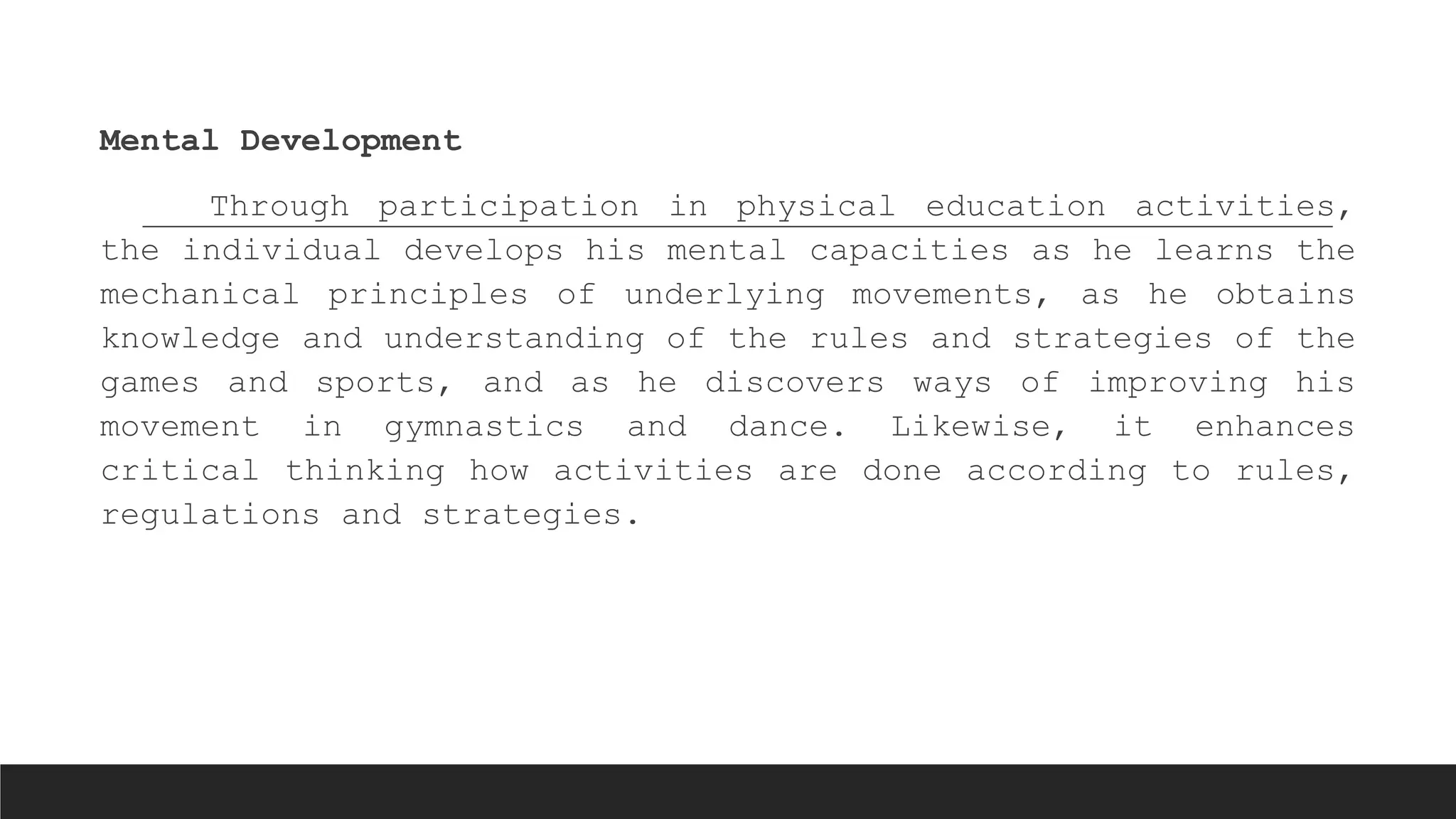 LESSON 2 Physical Education; Definition, Goals, Objectives and ...