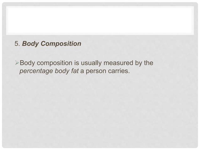 LESSON 2 PHYSICAL FITNESS PATHFIT I.pptx | Fitness and Exercise ...