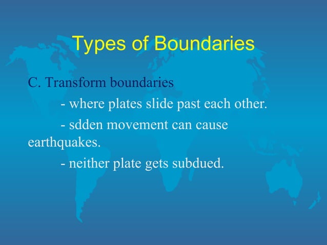 Science 10 Lesson 2 Plate Boundaries.ppt | Geology | Science
