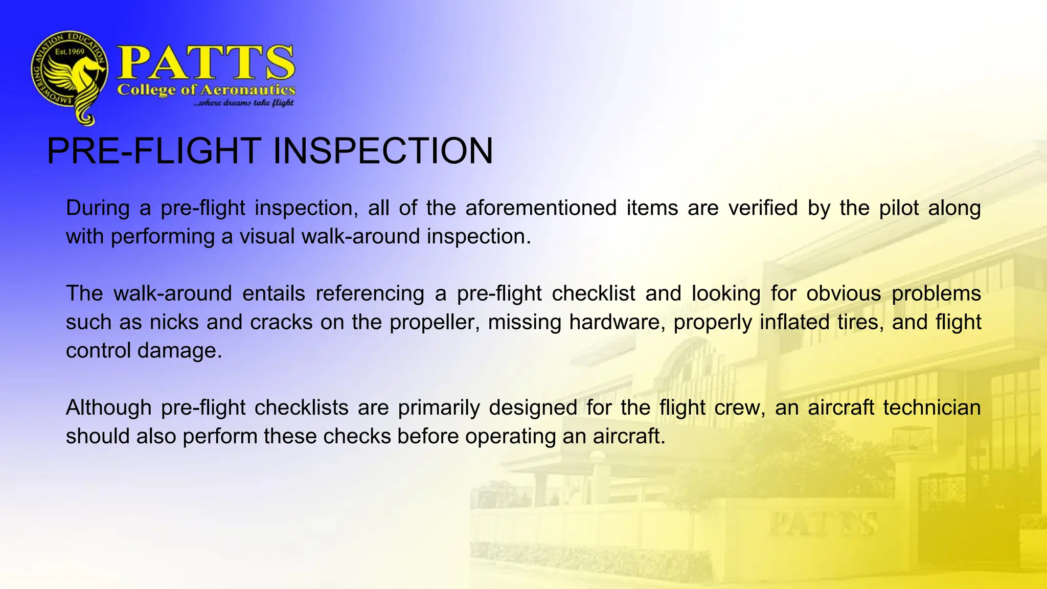 LESSON 2_ Pre-Flight Inspection for aircraft | PDF