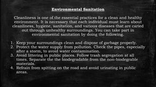 Lesson 2 preventive measures for common childhood diseases | PPTX