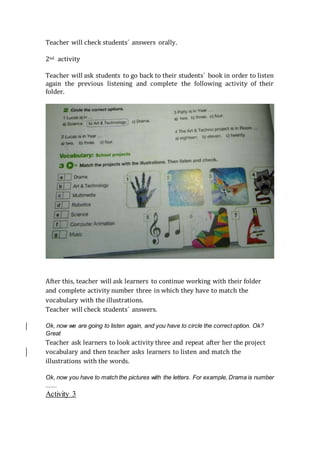 Lesson 2 primary level passed | PDF