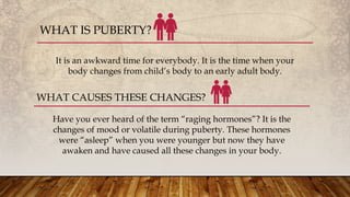 Lesson 2 puberty | PPTX