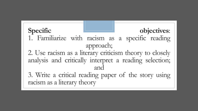 Lesson 2 RACISM as a Literary Theory.pptx