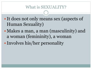 Redefining Sexuality | PPT